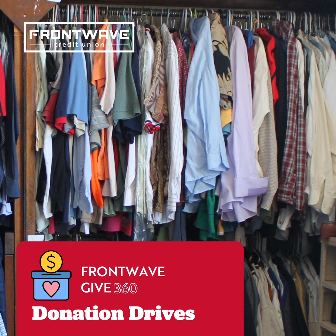 Frontwave Credit Union | Give360 Community Donation Drives | Food Drives